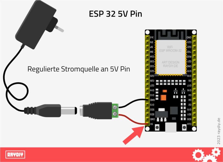 Stromversorgung Arduino, ESP32 und ESP8266: Das sind die Möglichkeiten!
